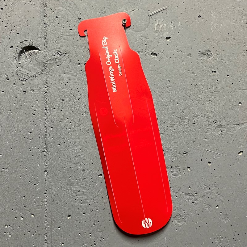 Крыло заднее Mini Wings Original Big Classic, красный | City Bikes